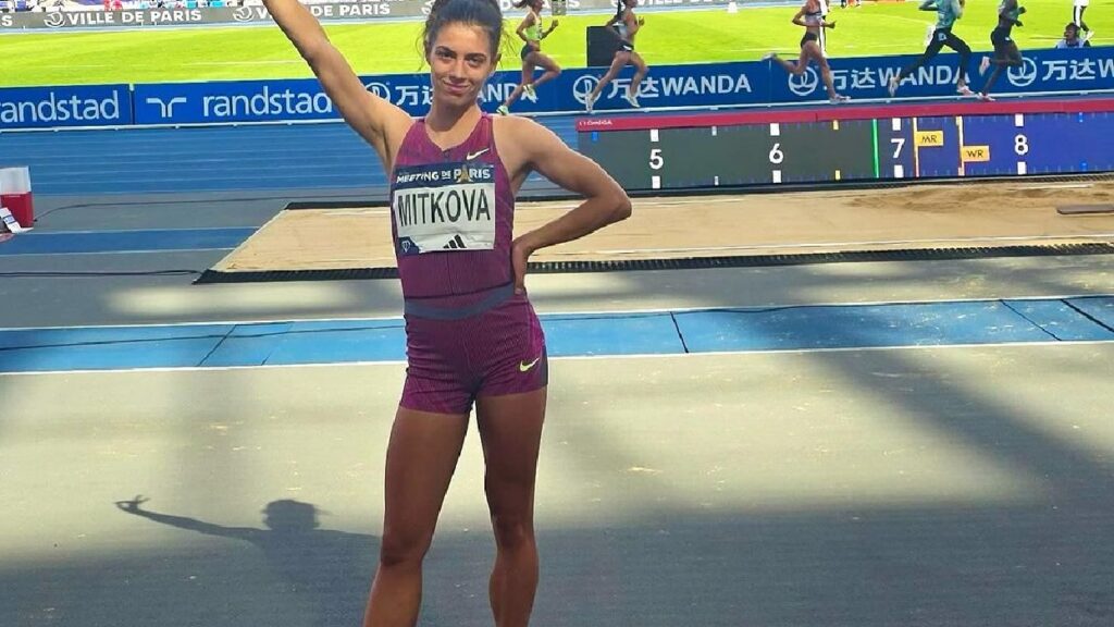 Bulgarian debutant Plamena Mitkova won the long jump silver at the ...