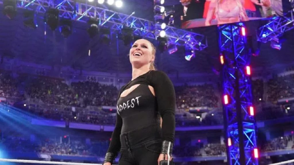 Ronda Rousey won the Royal Rumble match in WWE - Femi Sports