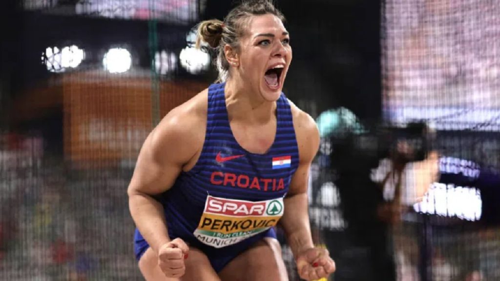 Sandra Perkovic won her sixth consecutive European title in the women's ...
