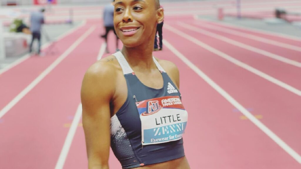 Shamier Little won the women's 400m hurdles gold at the 2023 Rabat Diamond League - Femi Sports