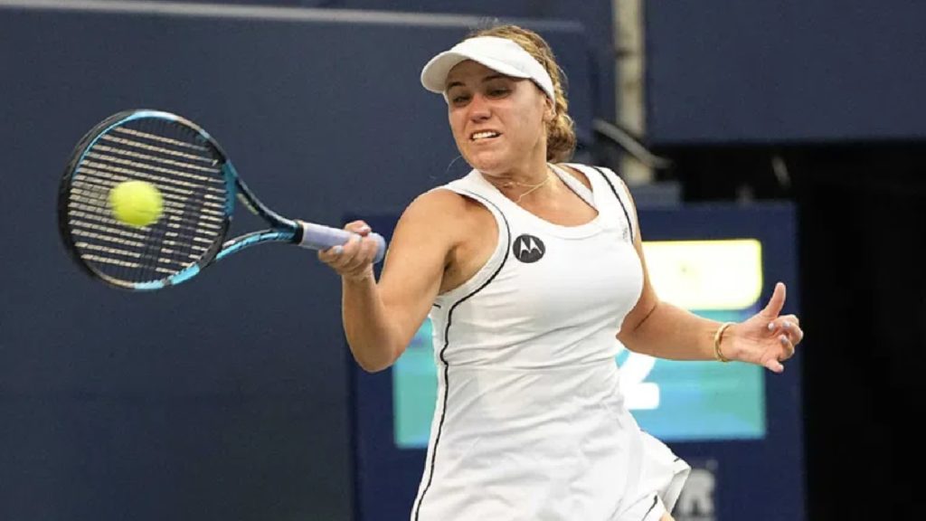 Sofia Kenin smashed last year's runner-up Irina-Camelia Begu at the WTA ...