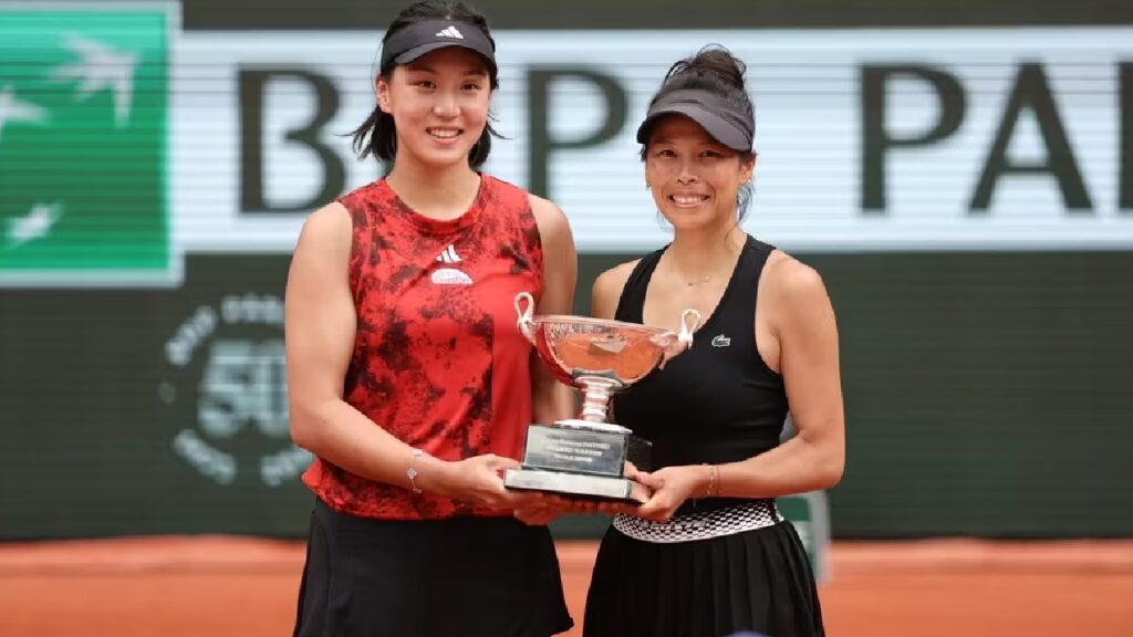 Su-Wei Hsieh/Xinyu Wang won the 2023 Roland Garros doubles title - Femi ...
