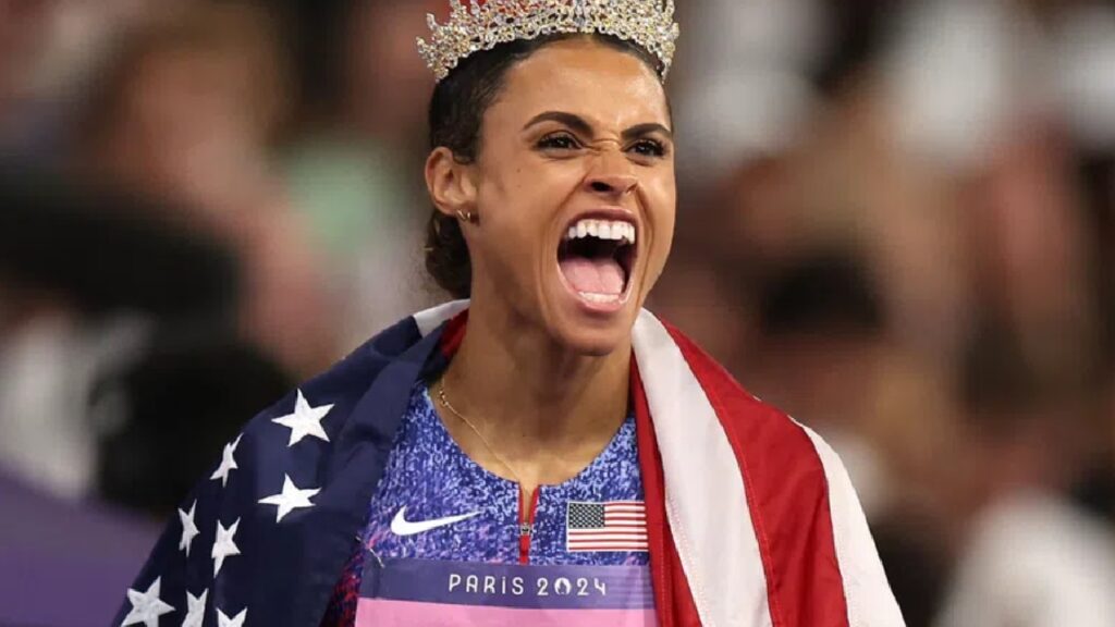 Sydney McLaughlin-Levrone defended her 400m hurdles title at the Paris ...