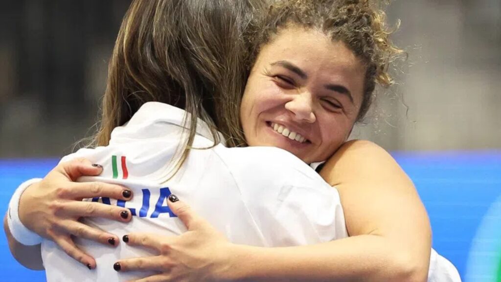 Team Italy defeated Germany and qualified for the semi-finals at the ...