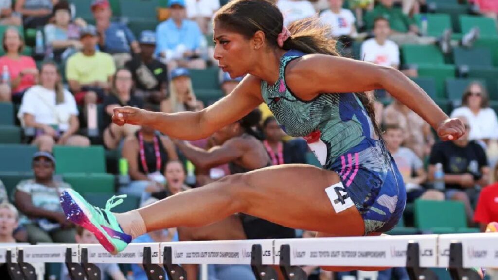 Yaroslava Mahuchikh won the high jump gold at the World Athletics ...