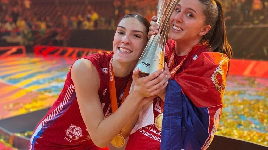 Tijana Boskovic was awarded MVP of the Women's Volleyball World ...