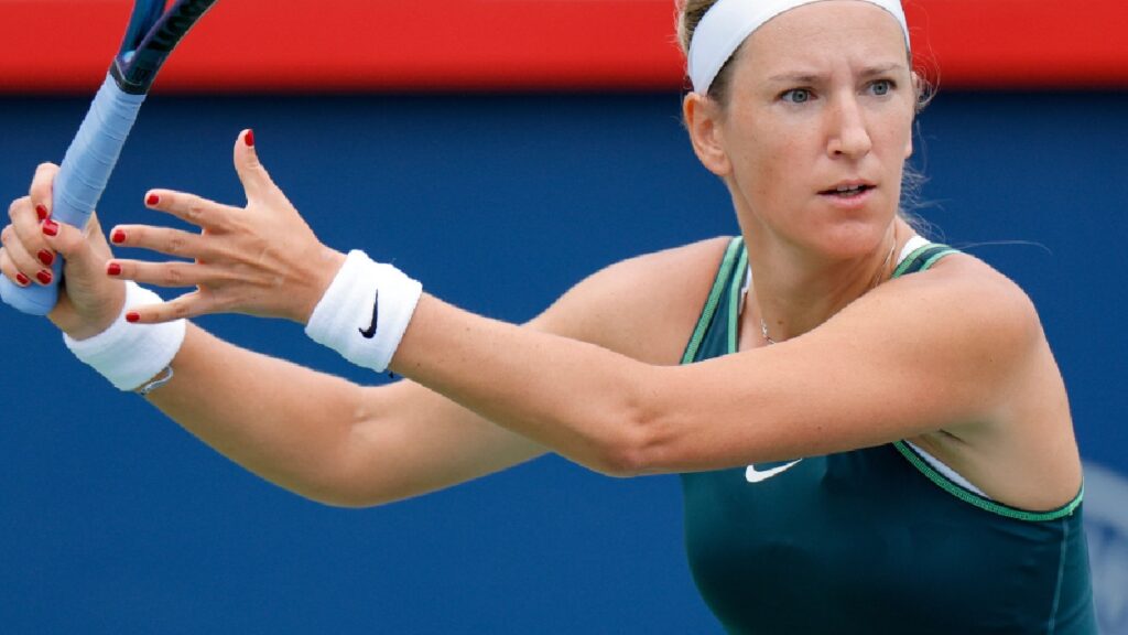 Victoria Azarenka qualified for the second round of the WTA 1000 ...