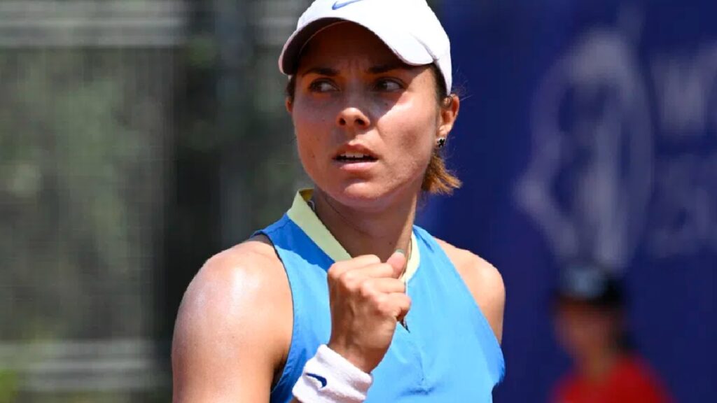Viktoriya Tomova qualified for the quarterfinals of the WTA 250 ...