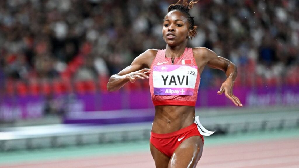 Winfred Yavi won the 3,000m steeplechase gold at the Rome Diamond ...