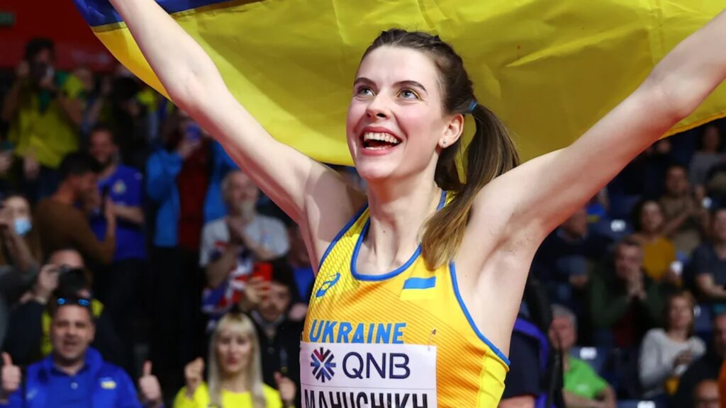 Yaroslava Mahuchikh won the high jump gold at the Diamond League in ...