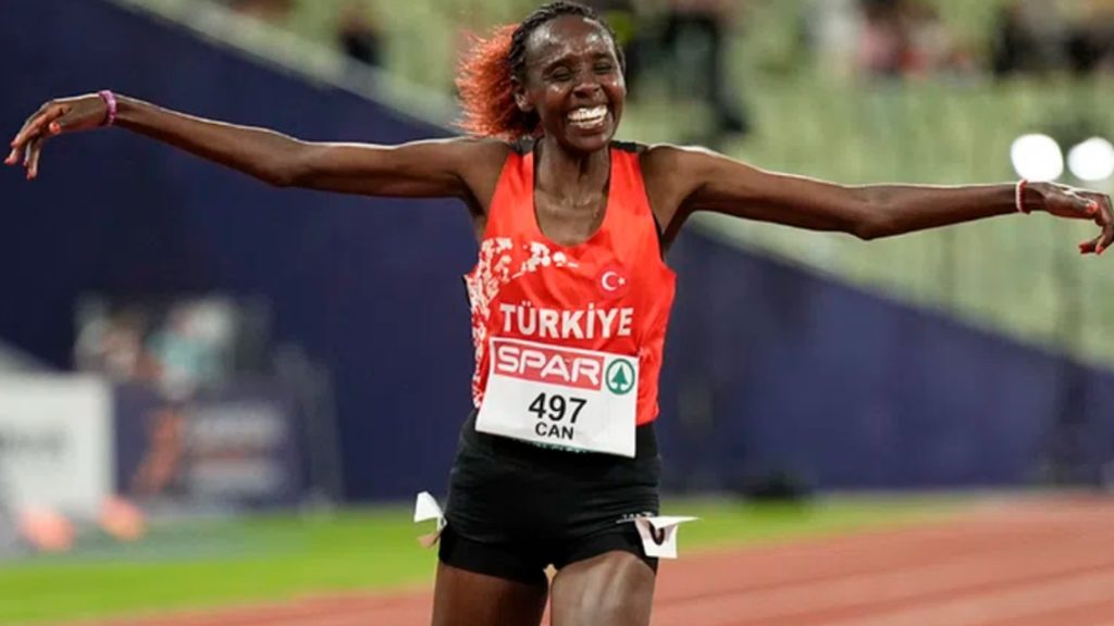 Yasemin Can won the women's 10,000m title at the European Athletics ...